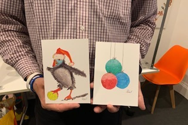 Homeless Artists in Hammersmith Provide Christmas Card Boost