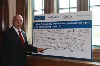 Ealing MPs Support Rights of EU Citizens