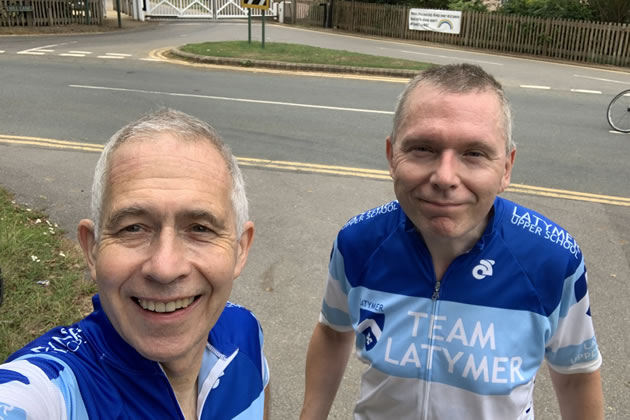 Latymer Head Completes Epic Fundraising Cycle Ride