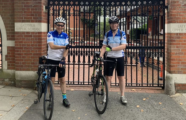 Latymer Head Completes Epic Fundraising Cycle Ride