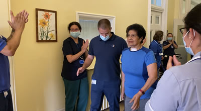 Corridor Challenge At The Royal Hospital for Neuro-disability Putney