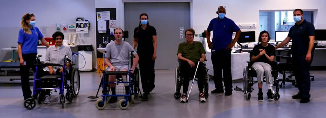 Corridor Challenge At The Royal Hospital for Neuro-disability Putney