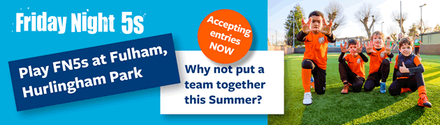 New Friday Night 5s Junior 5-aside Football Venues Launching This Summer